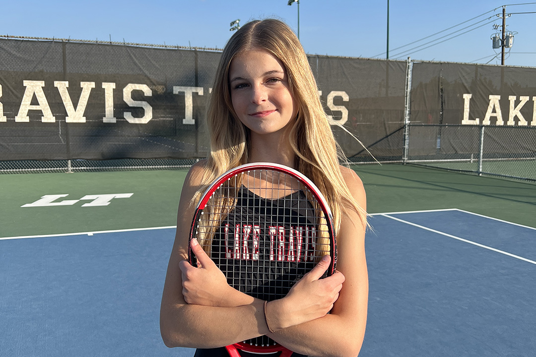 5 Questions with Lake Travis tennis player Carly Krothe | Austin Sports ...