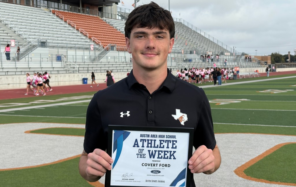 Covert Ford Athlete of the Week: Kaden Stefek, Hutto football | Austin ...